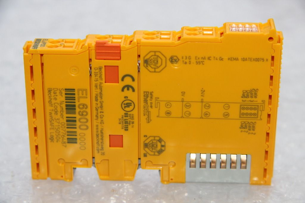 BECKHOFF EL6900 1-Kanal TwinSAFE-PLC NEU
