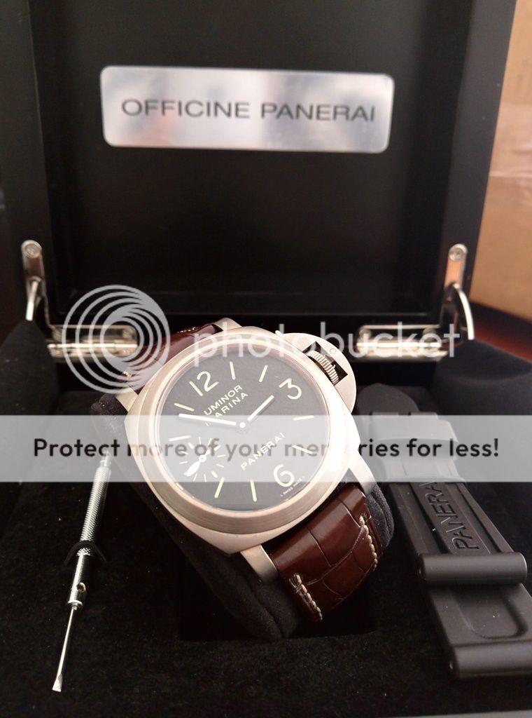 FSOT: Panerai Luminor Marina 177 (PAM177) - Titanium, 44mm, Recent ...