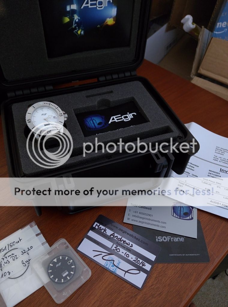 FSOT: AEgir CD-2 Drive Watch - Complete Set, Mint Condition + Extras ...