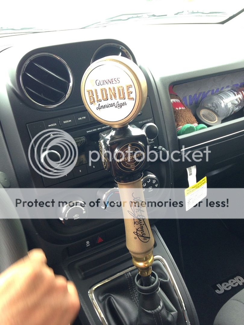 Beer tap shift knob | Jeep Patriot Forums