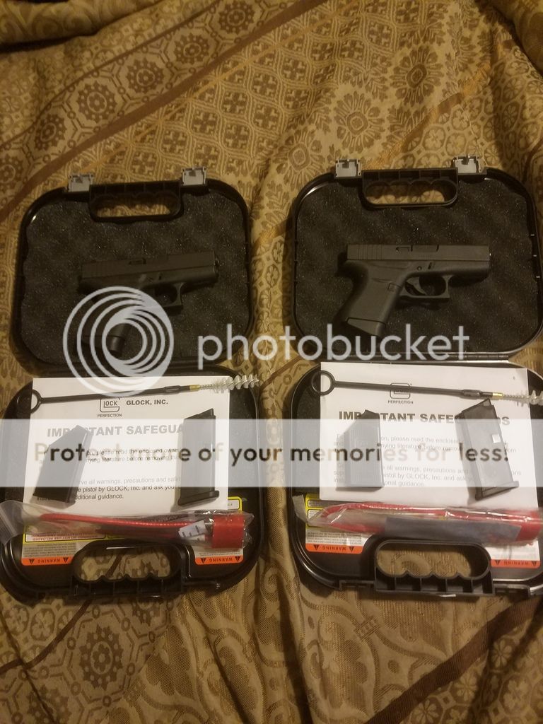 (2) GLOCK 43, BAY AREA,No Shipping - Calguns.net