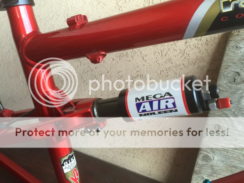 K2 RAZORBACK RSX competition frame 16" & fork NOLEEN | Retrobike