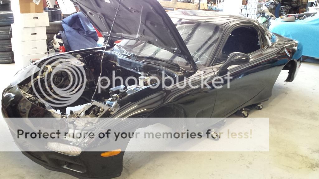 Black 93 FD Rx-7 shell for sale