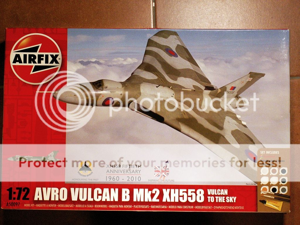 Avro Vulcan B.2 XM607 "Black Buck" 1/72 Airfix - Work in Progress ...